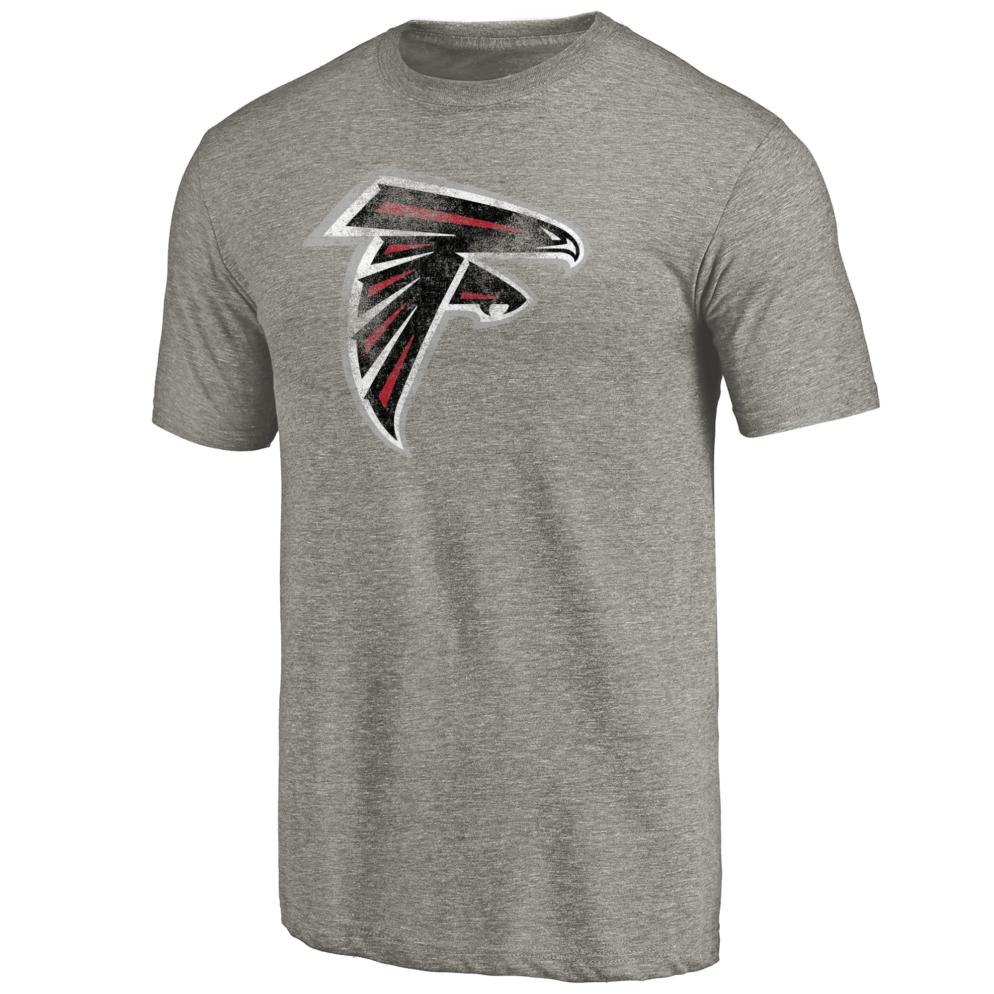 Men's Ash Atlanta Falcons Distressed Team T-Shirt - Walmart.com