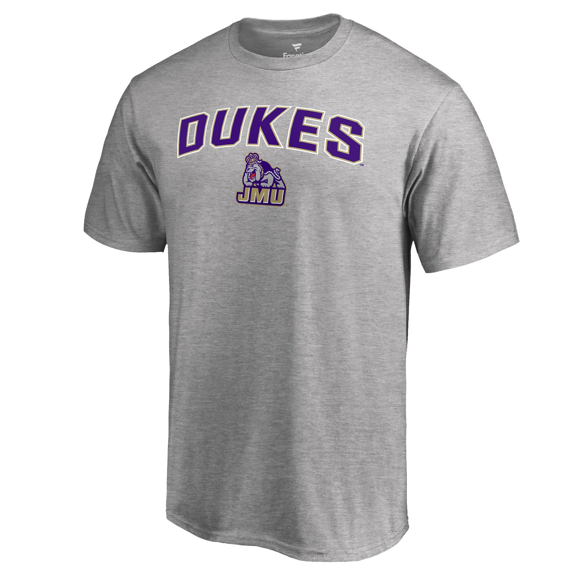Men's Ash James Madison Dukes Proud Mascot T-Shirt - Walmart.com