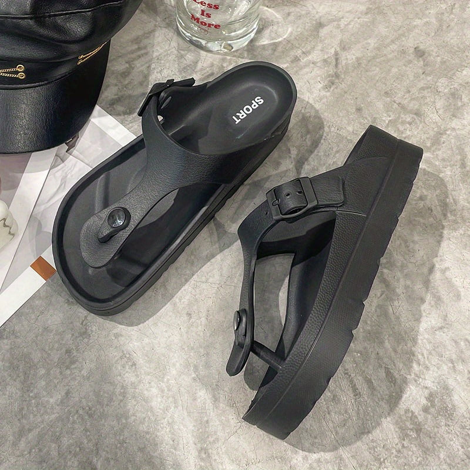 Men's Assorted Colors Outdoor Slip On Flip Flops - Casual Walking ...