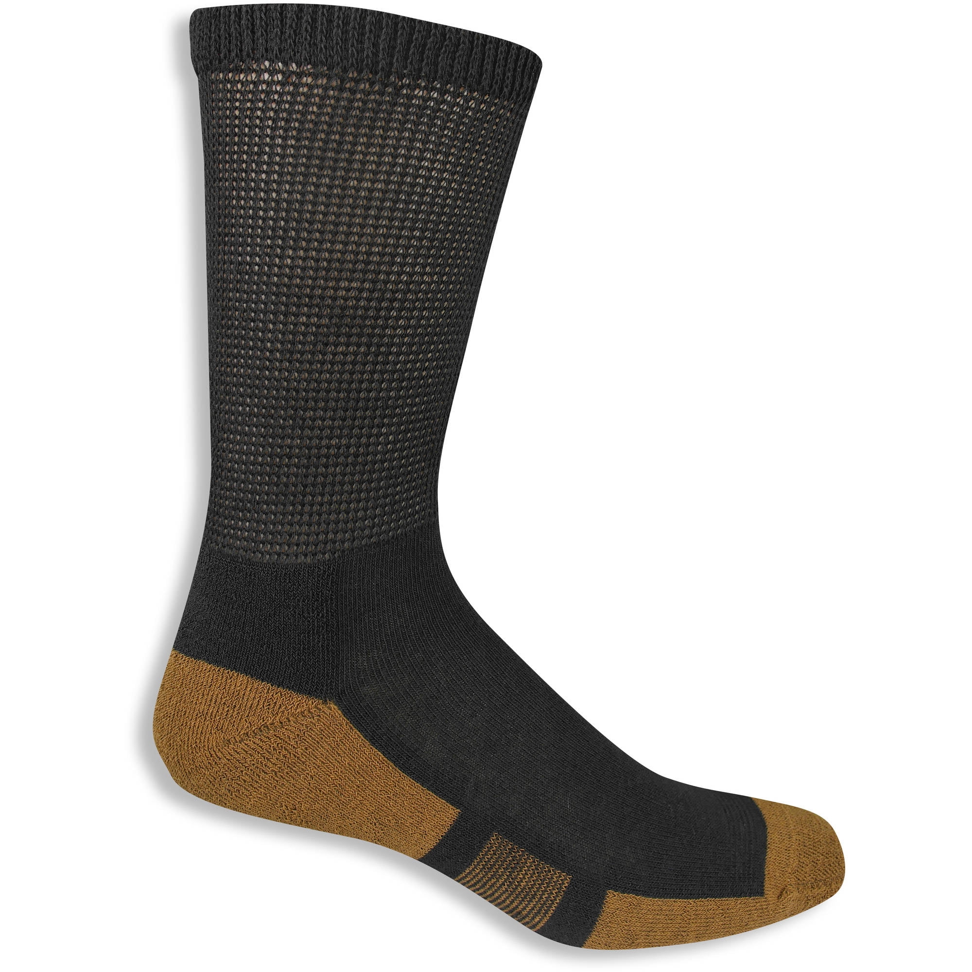 Men's Athletes Foot and Odor Cupron Crew Sock 1 Pair - Walmart.com