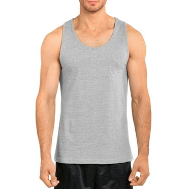 Mens Heavy Cotton Tank Top 2 Pack - Walmart.com