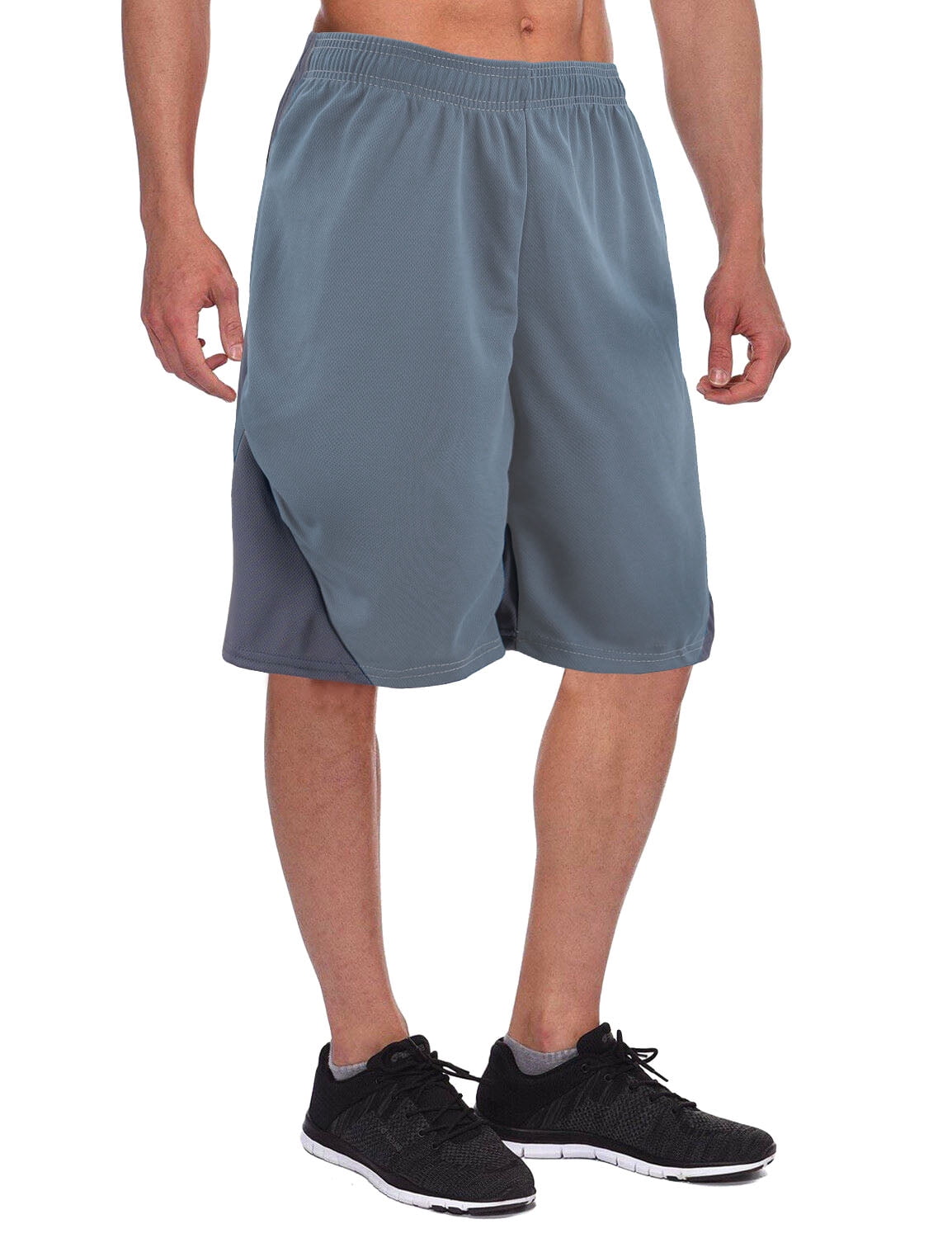 Men's Athletic Mesh Workout Fitness Training Basketball Sports Gym ...