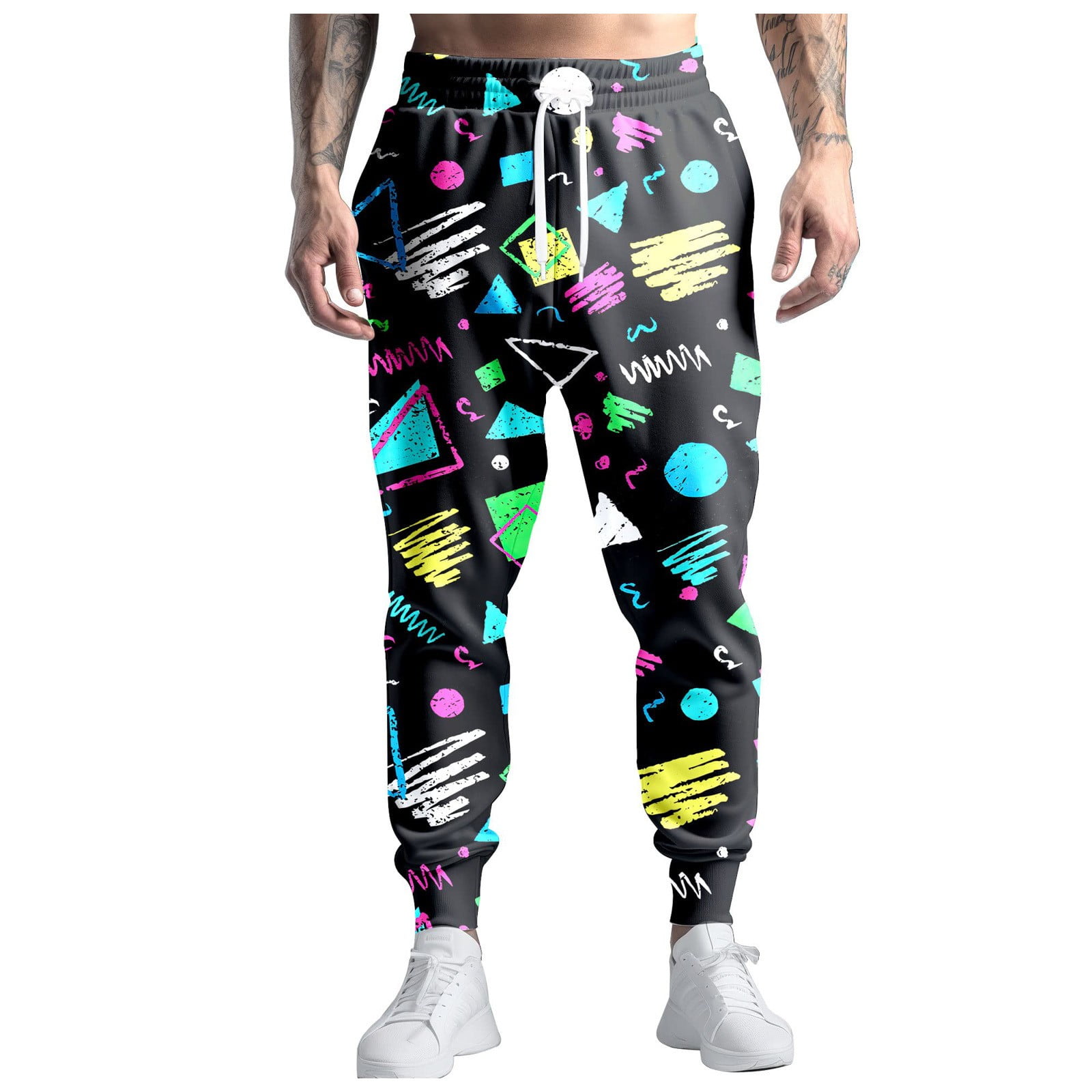 Men's Athletic Pants 80S for Men Joggers Pants Casual Pants Running ...