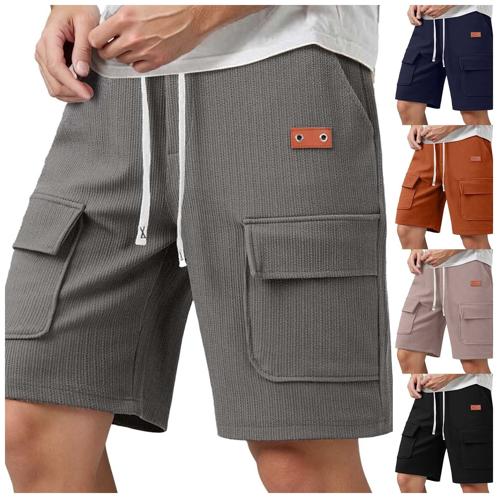Men's Athletic Shorts - Men's Hiking Cargo Shorts Outdoor Lightweight ...
