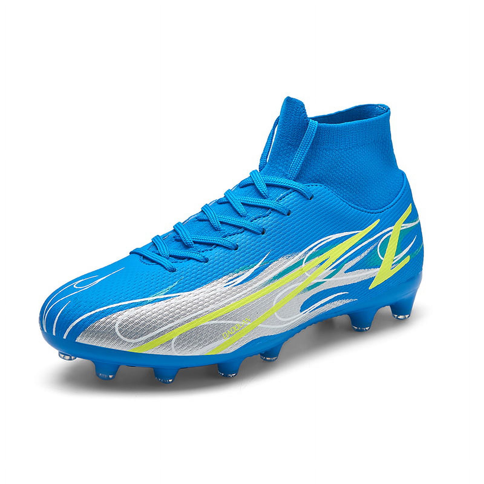 Men's Athletic Soccer Football Cleats, High-Top Football Soccer Shoes, Big Boys Athletic Sneaker ...