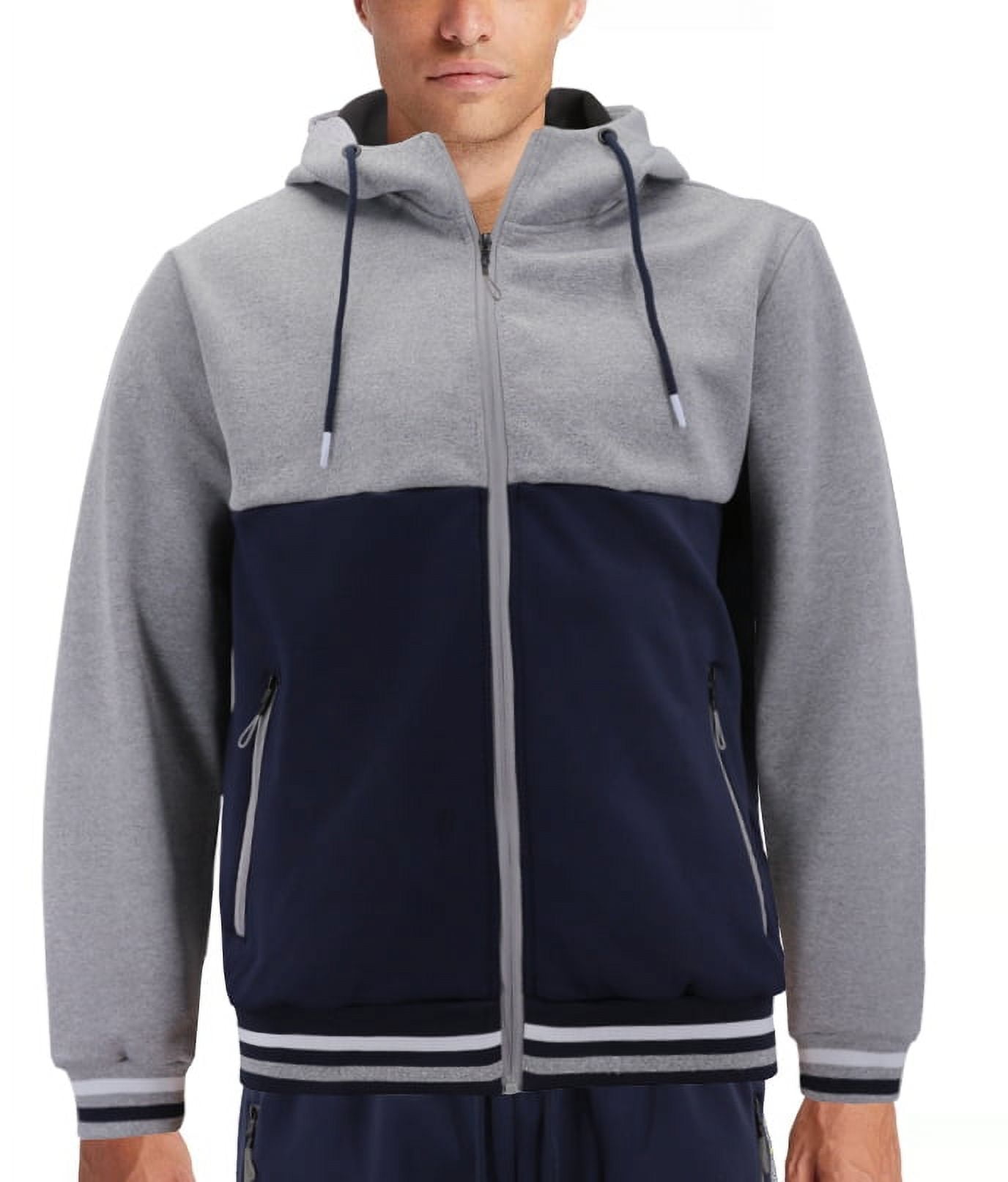 Men's Athletic Sport Casual Running Jogging Gym Two Tone Sweat ...