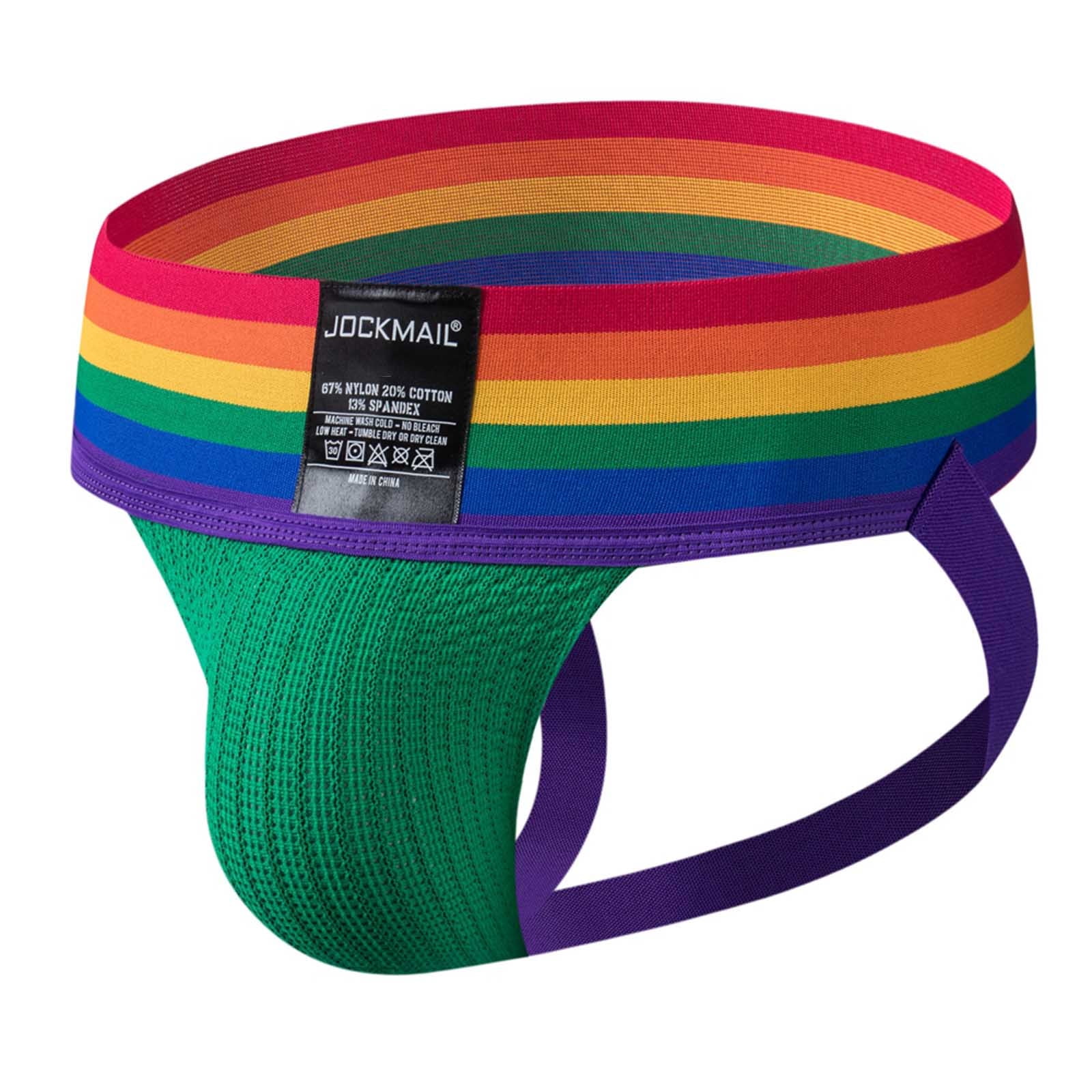 Men's Athletic Supporter Performance Jockstrap Nylon Jock Straps ...