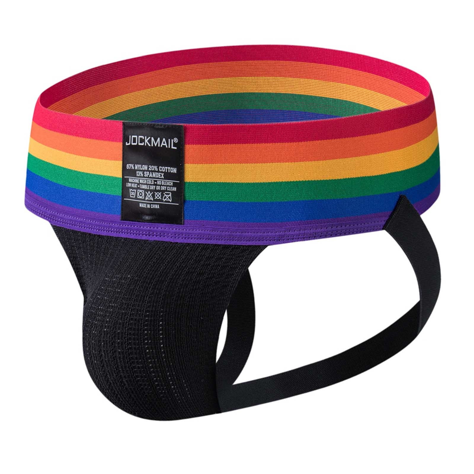 Men's Athletic Supporter Performance Jockstrap Nylon Jock Straps Underwear - Walmart.com