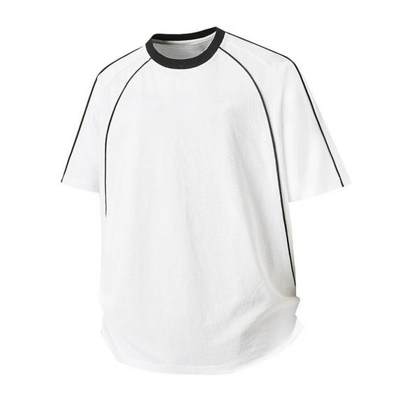 Men's Athletic T-Shirt, Workout Tee with Loose Fit and Raglan Sleeve ...