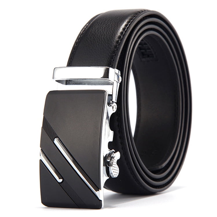 Men's Automatic Belt Leather Business Casual Style Slide belt, for men ...