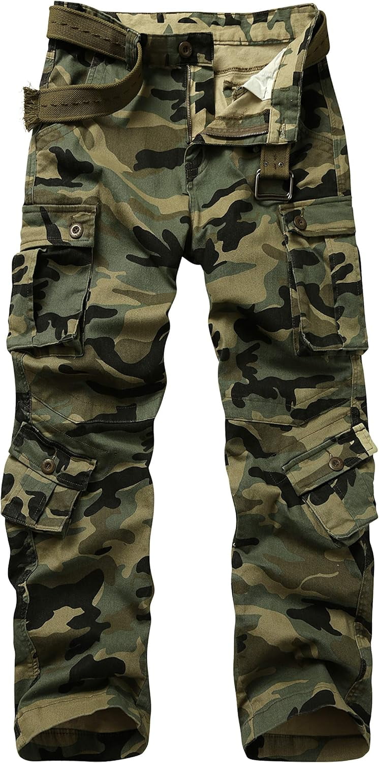 Men's BDU Casual Military Pants, Tactical Wild Army Combat ACU Rip Stop ...