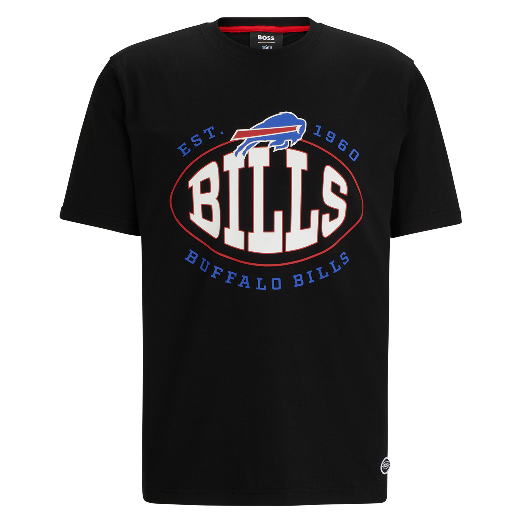 Men's BOSS X NFL Black Buffalo Bills Trap T-Shirt - Walmart.com