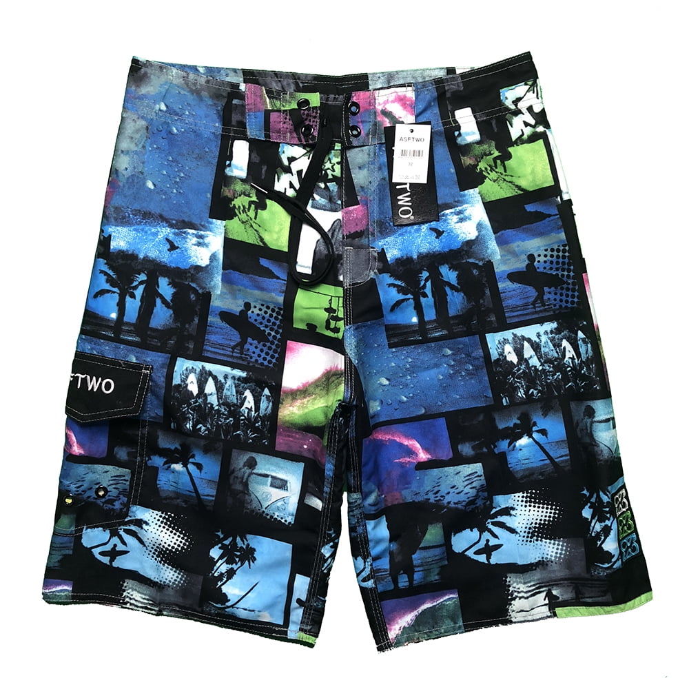 Men's Bañador Shorts Mens Swimming Shorts Quick Dry Beach Trunks ...