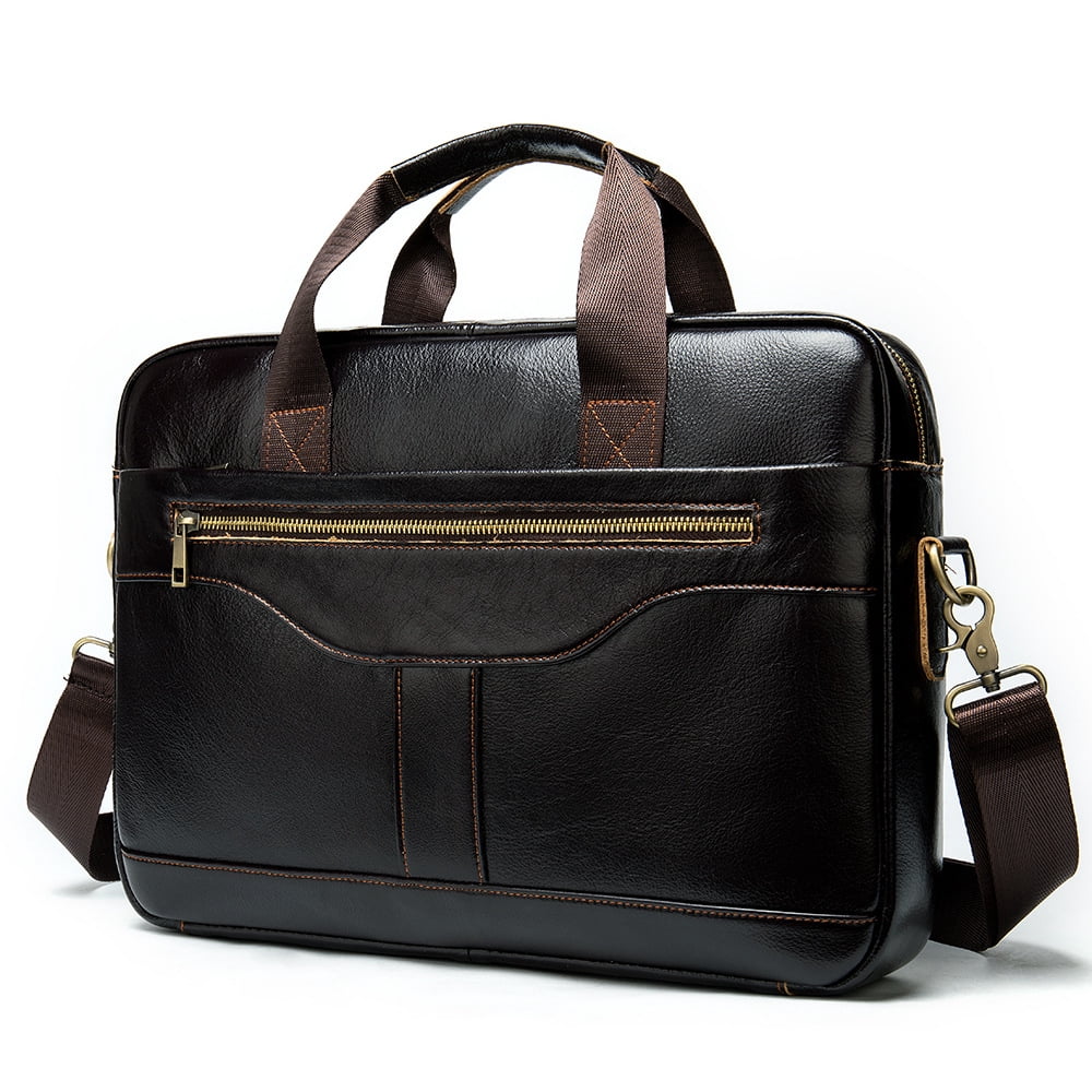 Men's Bag Genuine Leather Briefcase Bag for Men Laptop Bag Messenger ...