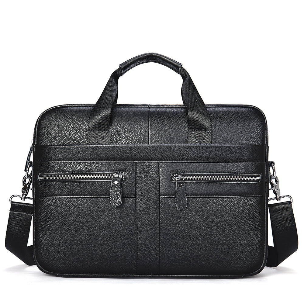 Men's Bag Genuine Leather Briefcase Bag for Men Laptop Bag Messenger ...