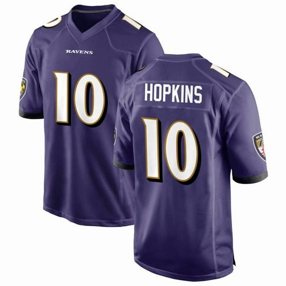 Men's Baltimore Hopkins 10 Purple Sports Player Game Stitched Name ...