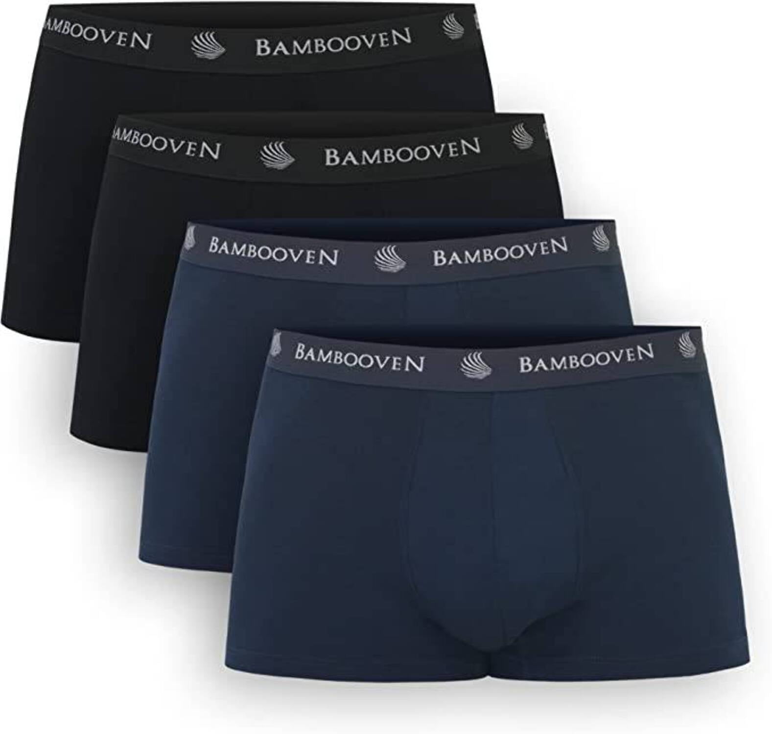 Men’s Bamboo Trunks with Pouch 4-Pack - Walmart.com