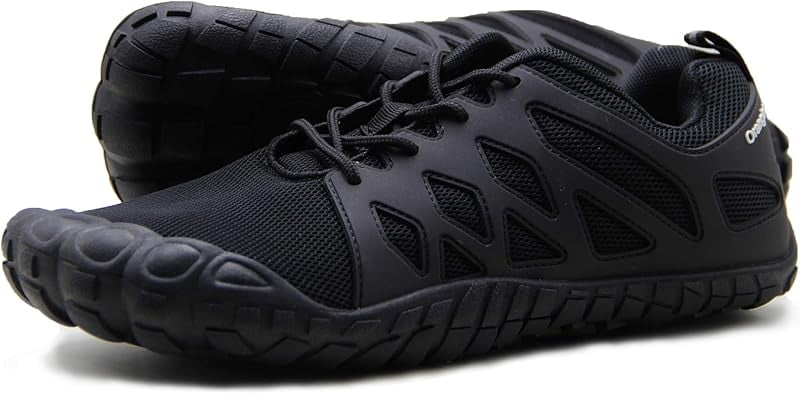 Men's Barefoot Shoes - Big Toe Box - Minimalist Cross Training Shoes ...