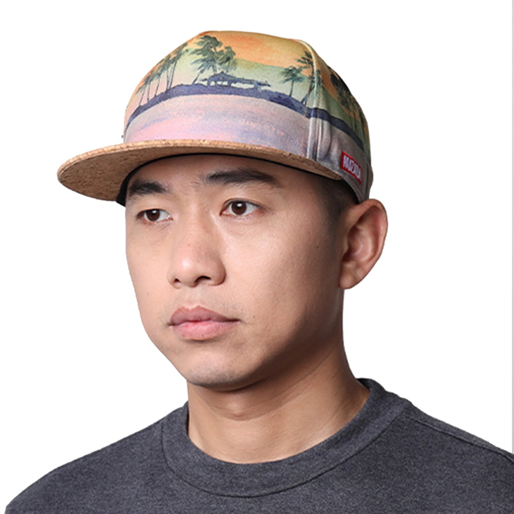 Men's Baseball Cap - Hip Hop Hat Four Seasons Flat Brim Hat Imitation ...
