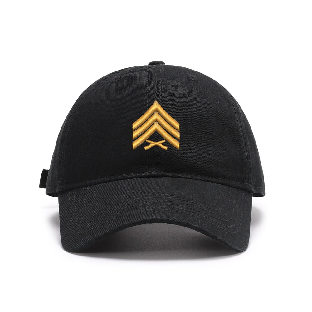 Men's Baseball Caps Embroidered Army Corps 5E Sergeant Washed Cotton ...