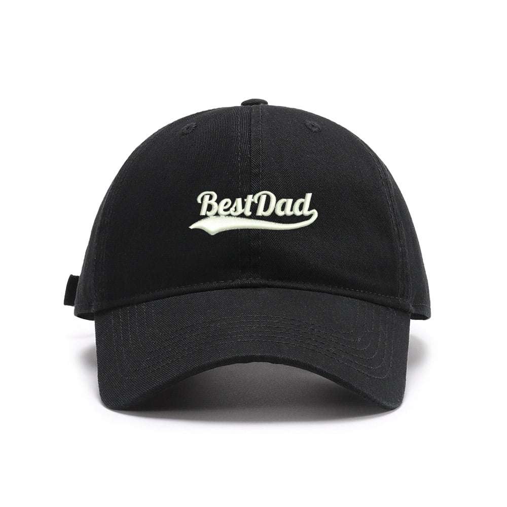 Men's Baseball Caps Embroidered Best Dad Washed Cotton Vintage Dad Caps ...