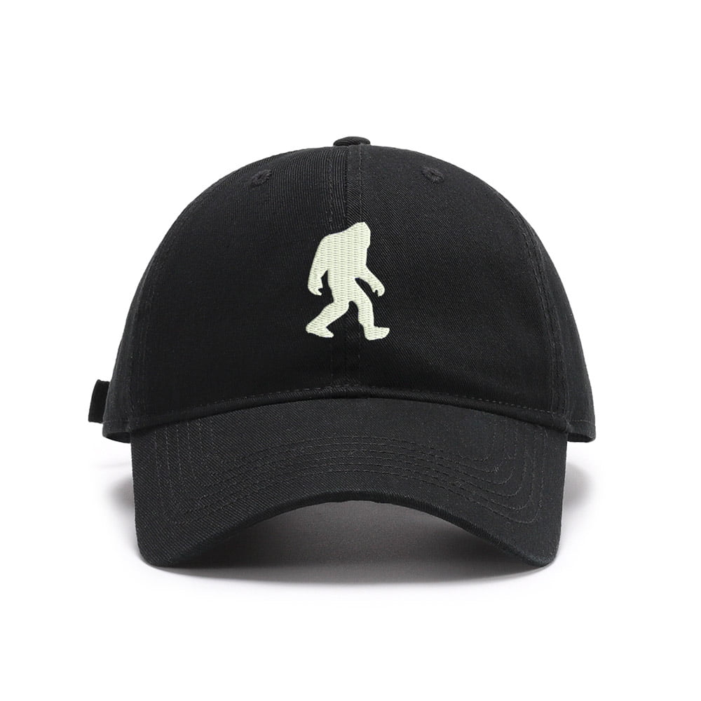 Men's Baseball Caps Embroidered Bigfoot Sasquatch Washed Cotton Vintage ...