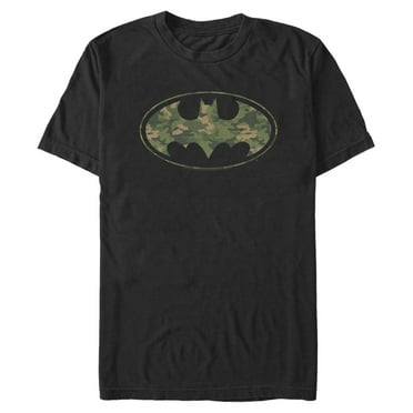 Men's Batman Logo Vintage Graphic Tee Charcoal Heather Small - Walmart.com
