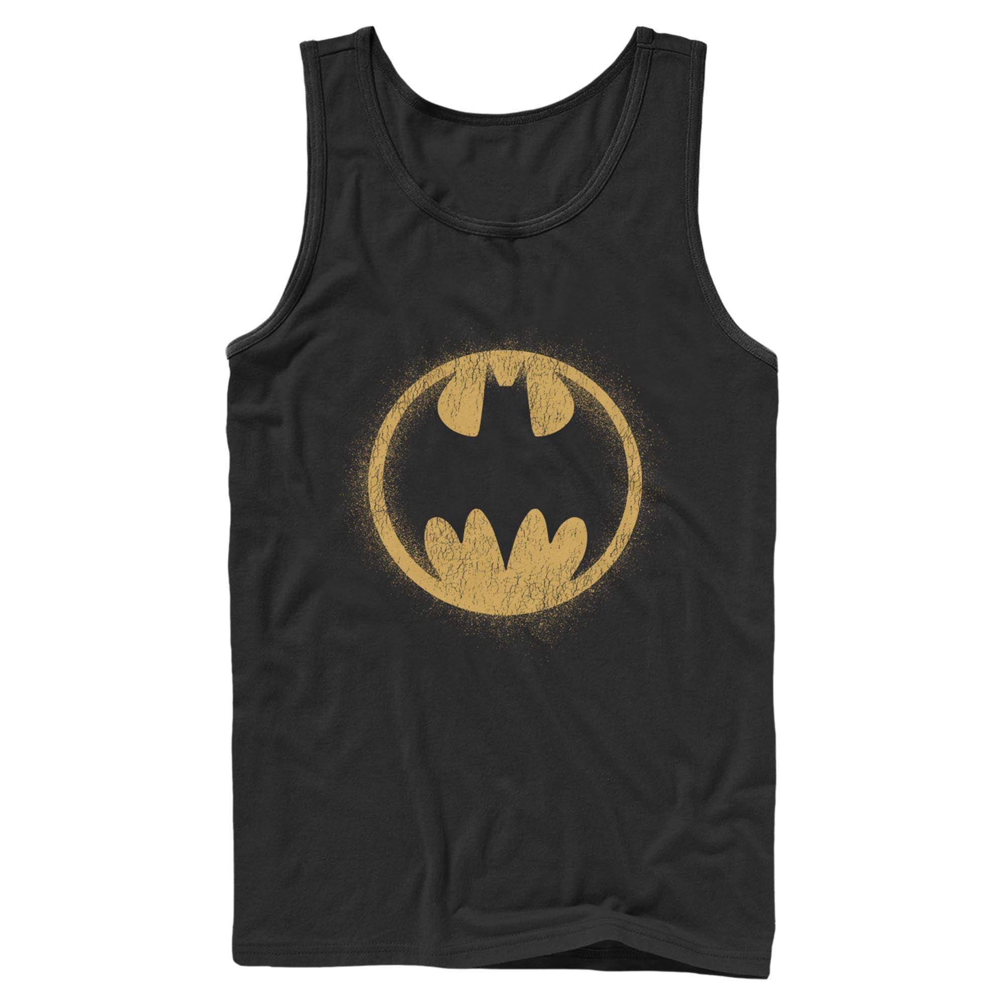 Men's Batman Distressed Bat Signal Tank Top - Walmart.com