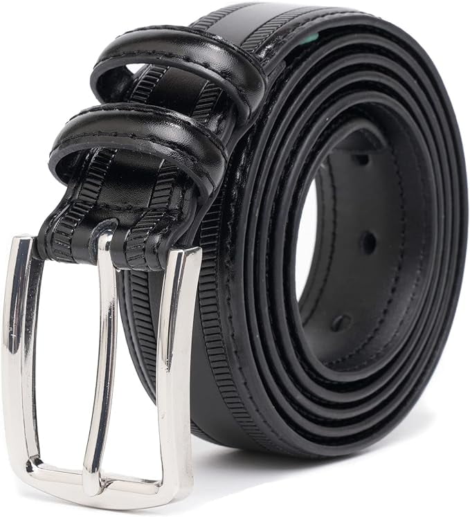 Men's Belt Big & Tall 56"-80" Embroidered Genuine Leather Extra Long ...