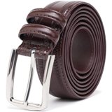 Men's Belt Big & Tall 56"-80" Embroidered Genuine Leather Extra Long ...
