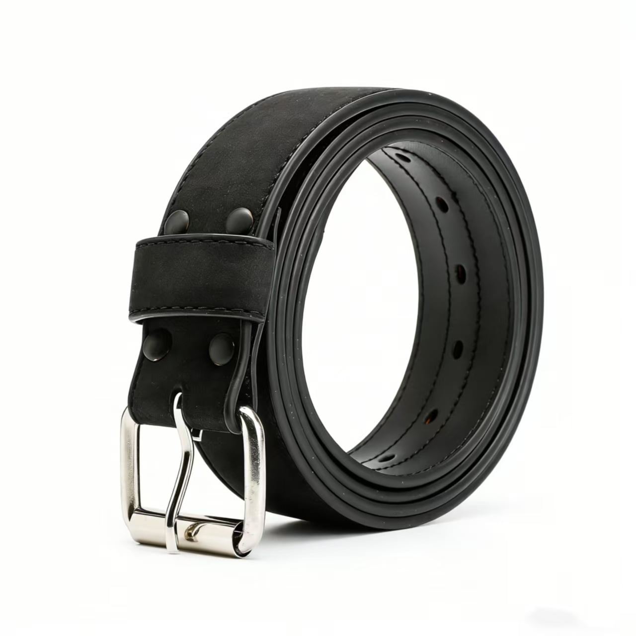 Men's Belt Big & Tall 56"-80" Genuine Leather Belt Reinforced Strap ...