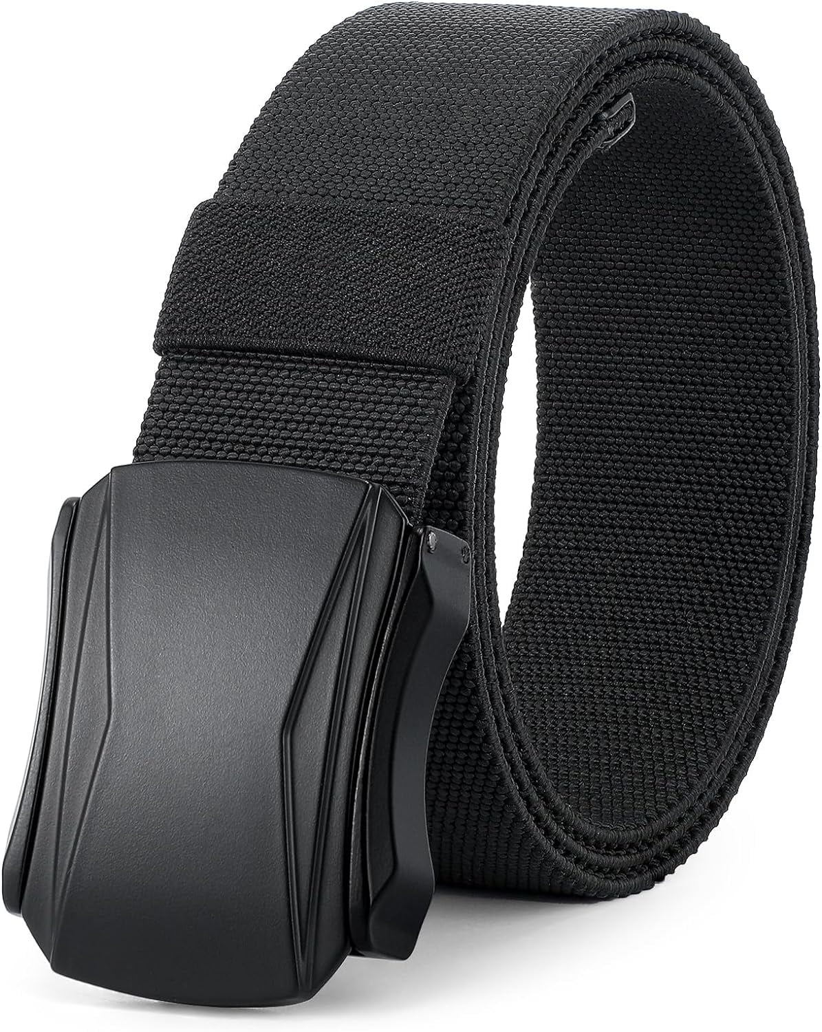 Men's Belt, Military Tactical Stretch Nylon Belt For Pants Webbing Belt ...