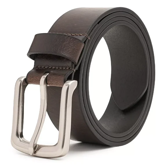 Men’s Belt With Full Grain Leather Belts Casual Jeans Belts for Men 1 ...
