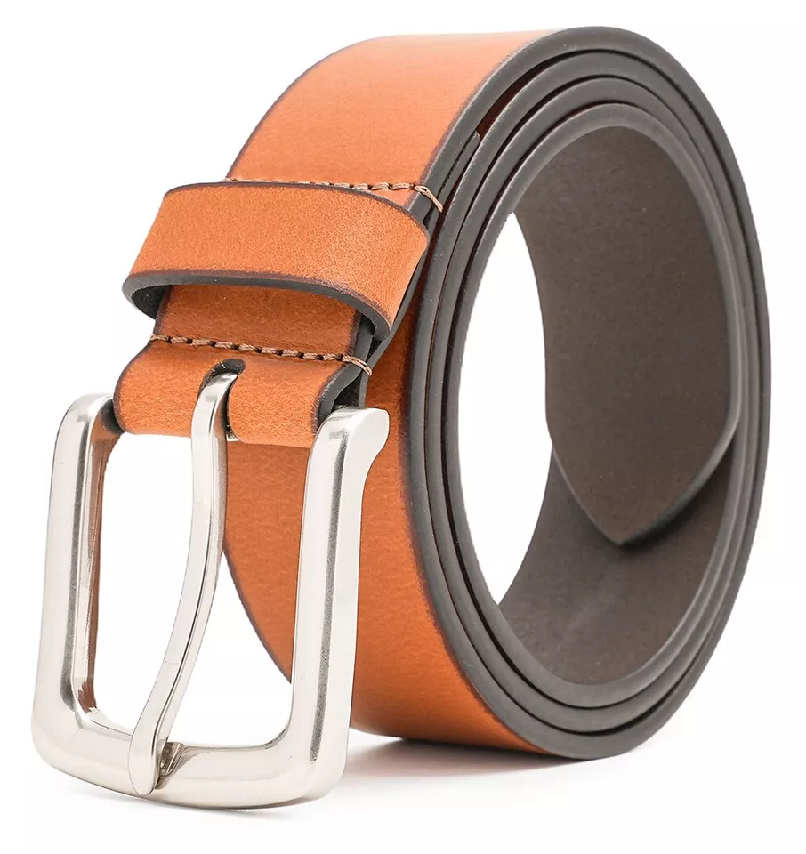 Men’s Belt With Full Grain Leather Belts Casual Jeans Belts for Men 1 ...