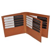 Credit Card Case Tall Wallet with 18 card slots by Leatherboss ...