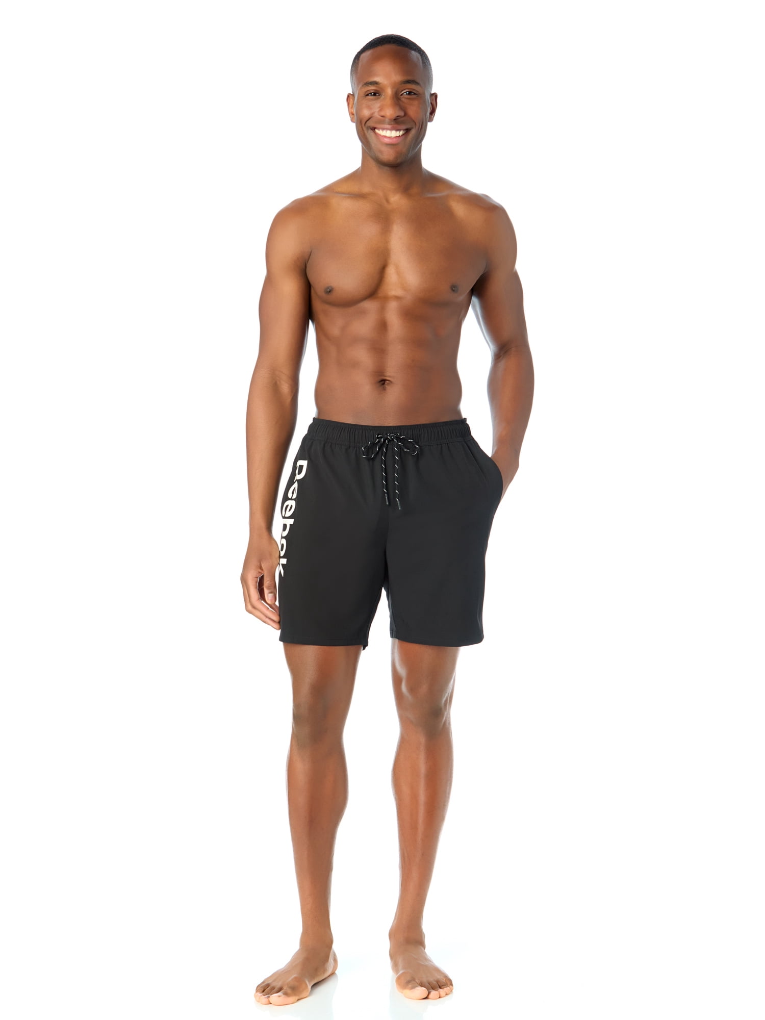 Men's & Big Men's Reebok Swim Trunks, 7" Inseam, Sizes S-3XL - Walmart.com