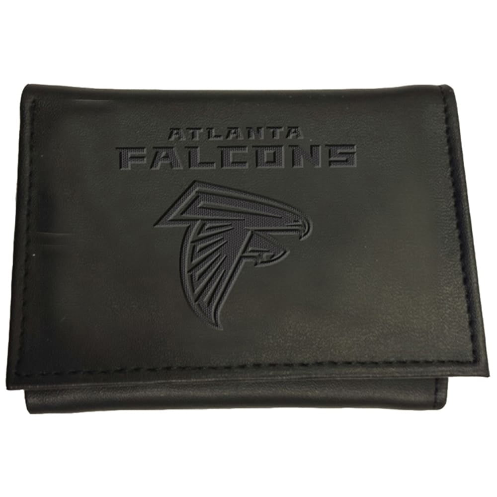 Men's Black Atlanta Falcons Hybrid Tri-Fold Wallet - Walmart.com