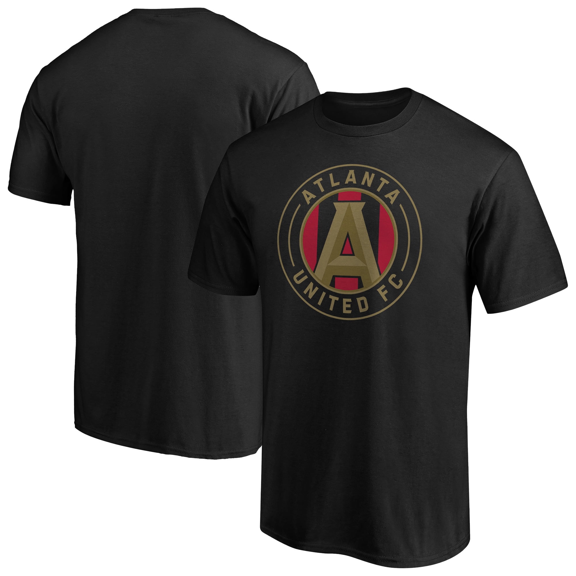 Men's Black Atlanta United FC Club Logo T-Shirt - Walmart.com