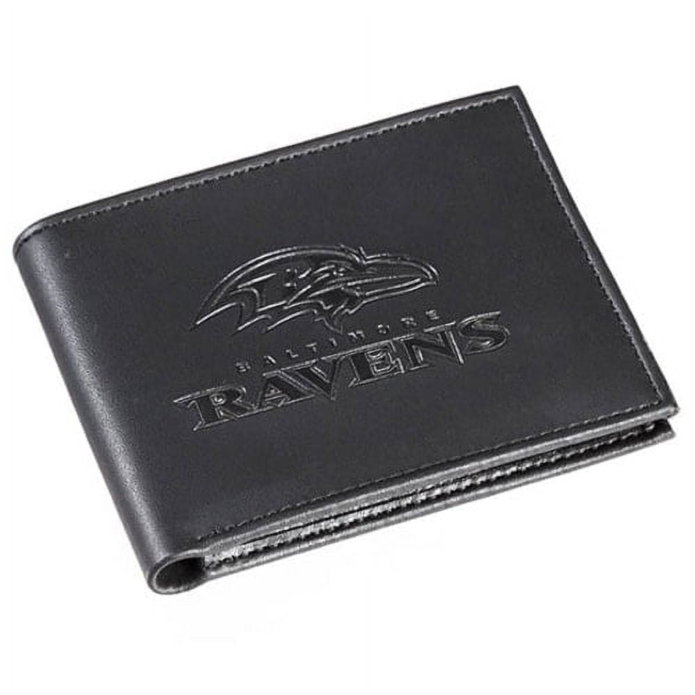 Evergreen Enterprises Men's Baltimore Ravens Hybrid Bi-Fold Wallet ...