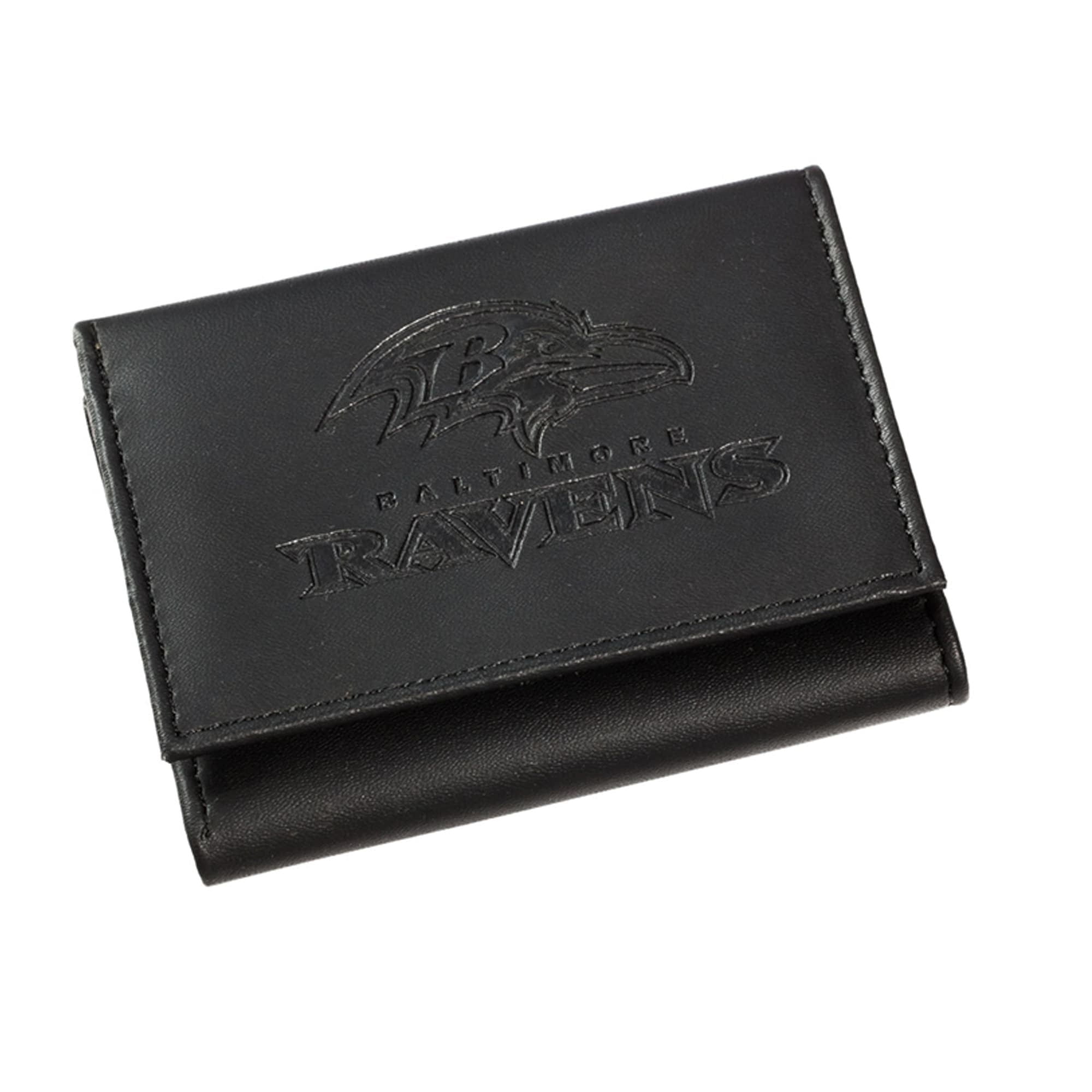 Evergreen Enterprises Men's Baltimore Ravens Hybrid Tri-Fold Wallet ...