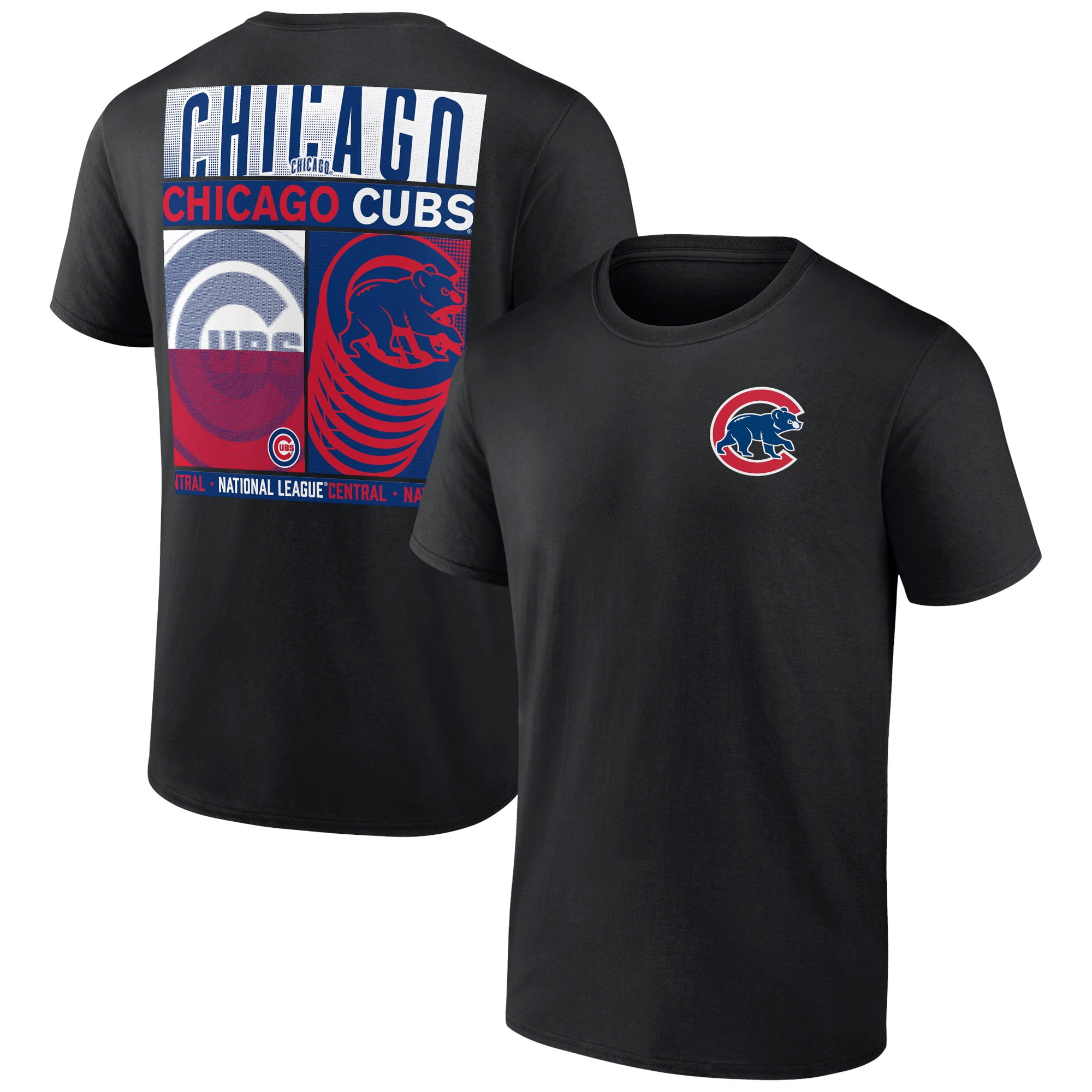 Men's Black Chicago Cubs In Good Graces T-Shirt - Walmart.com