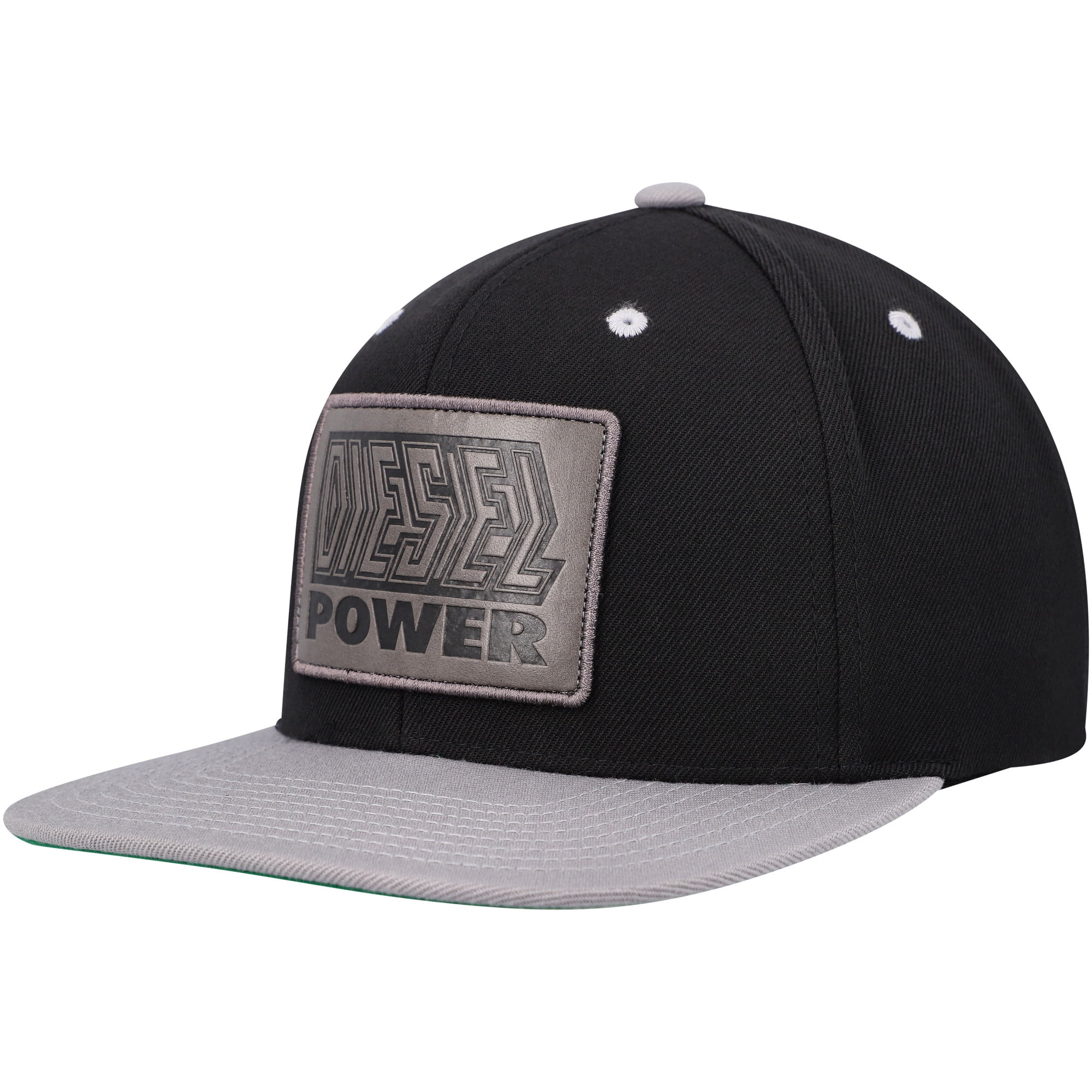 Men's Black Diesel Power Patch Adjustable Hat - Walmart.com