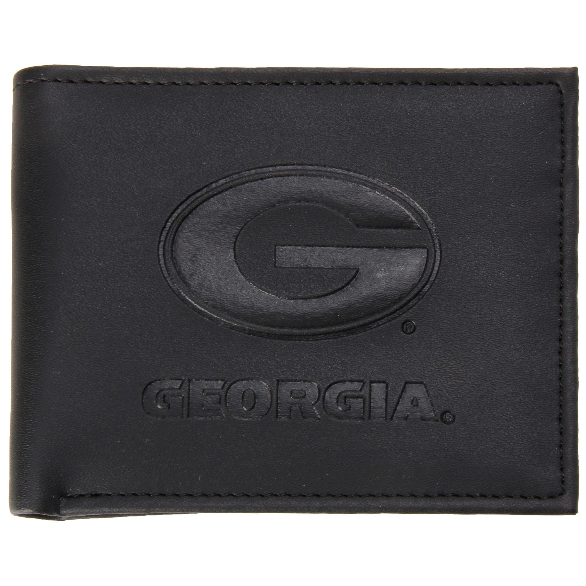 Men's Black Georgia Bulldogs Hybrid Bi-Fold Wallet - Walmart.com