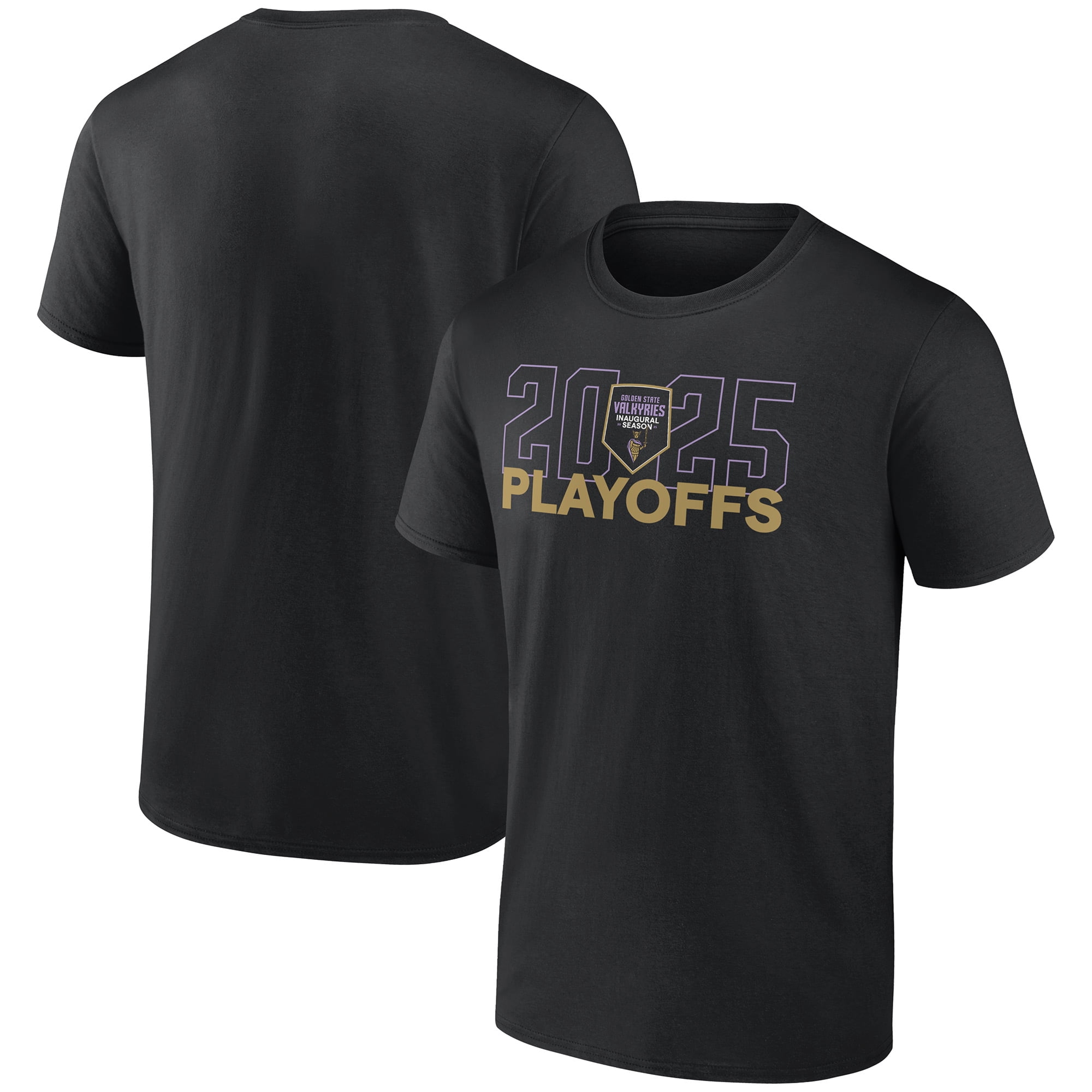 Men's Black Golden State Valkyries 2025 WNBA Playoffs T-Shirt - Walmart.com