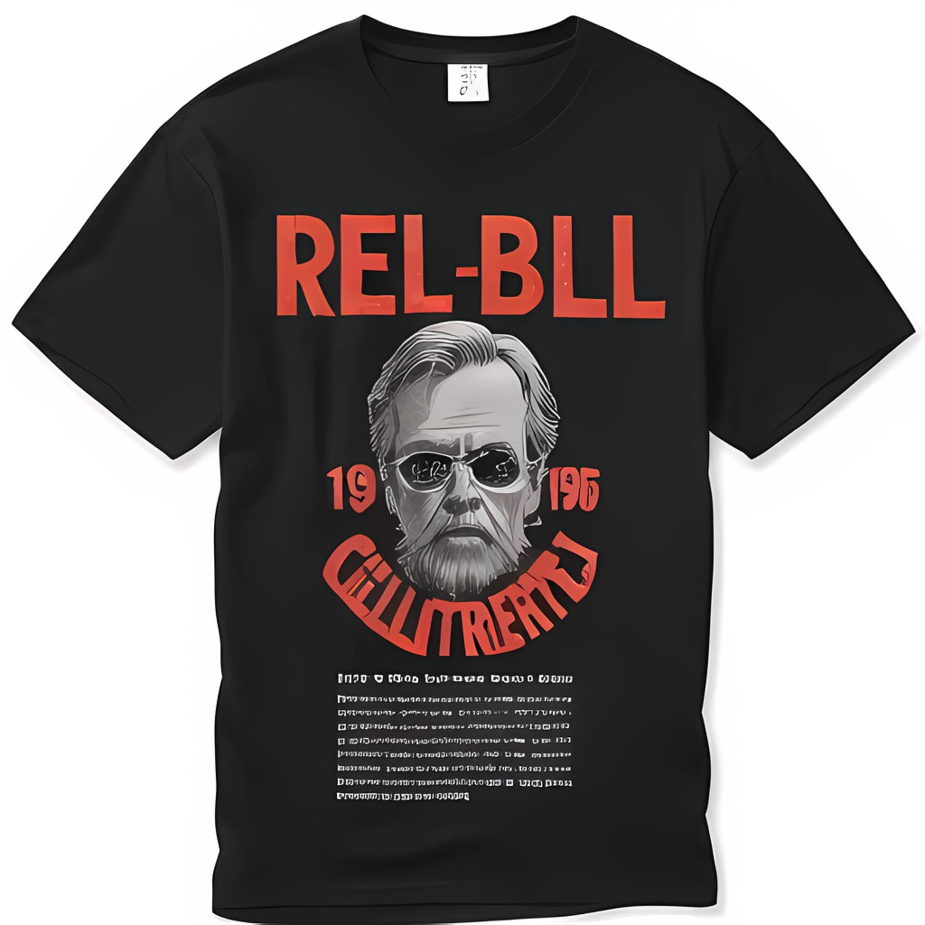 Men's Black Graphic T-Shirt featuring Bill Ralphie from Sheet Metal ...