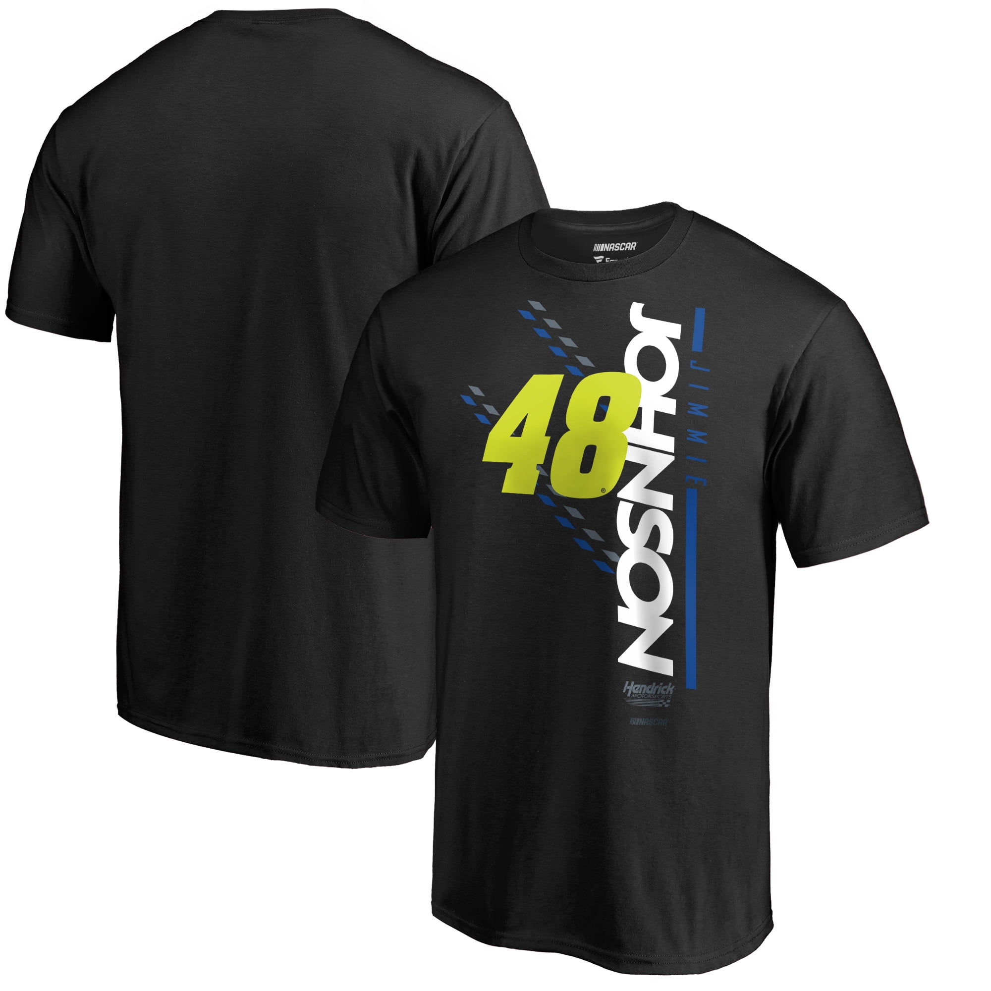 Men's Black Jimmie Johnson NASCAR Track Bar T-Shirt - Walmart.com