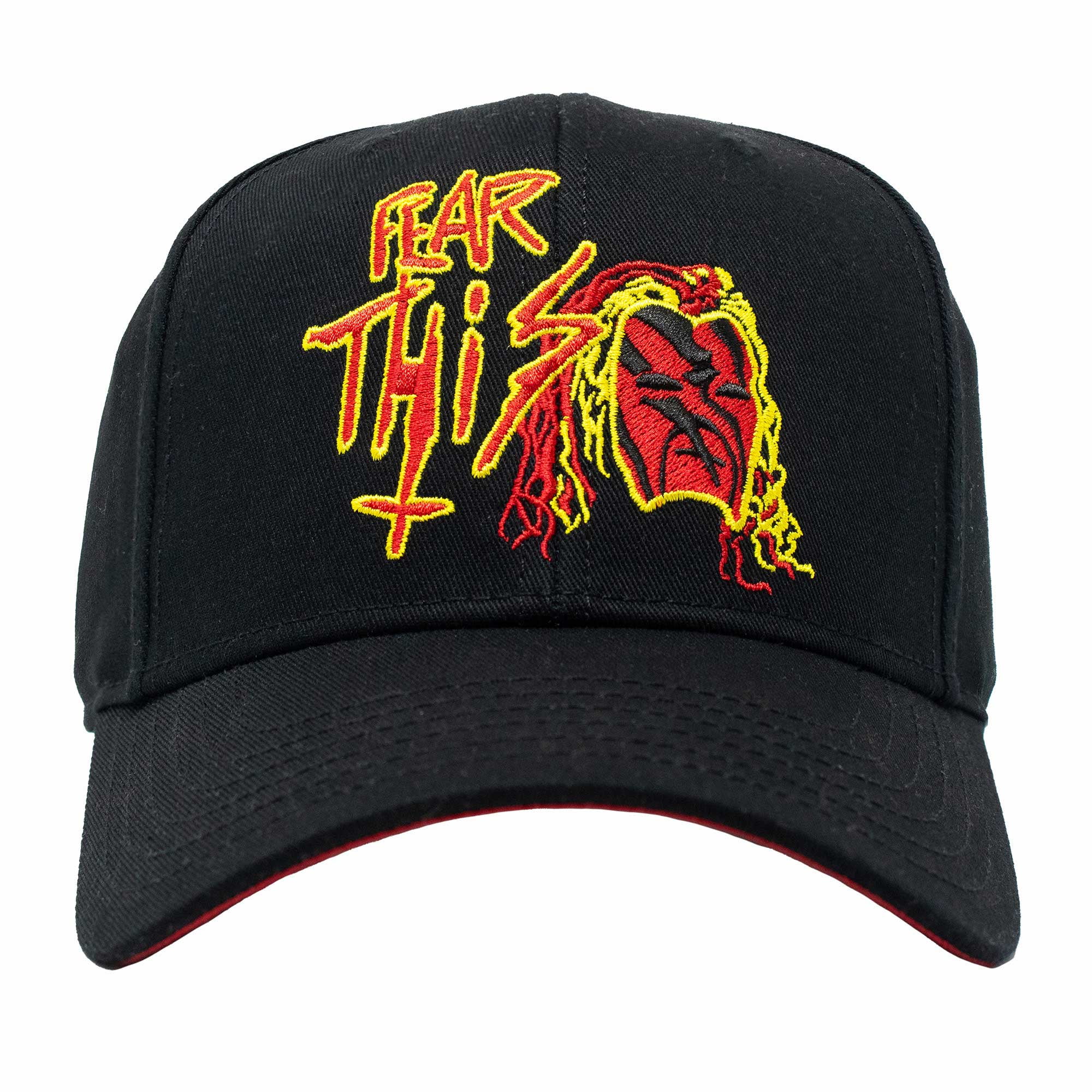 Men's Black Kane Fear This Adjustable Snapback Hat - Walmart.com