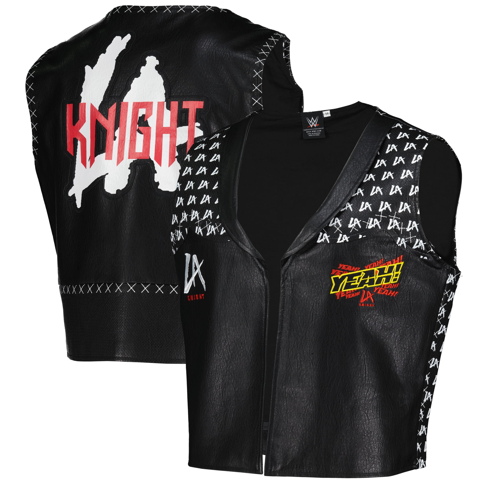 Men's Black LA Knight Replica Vest - Walmart.com