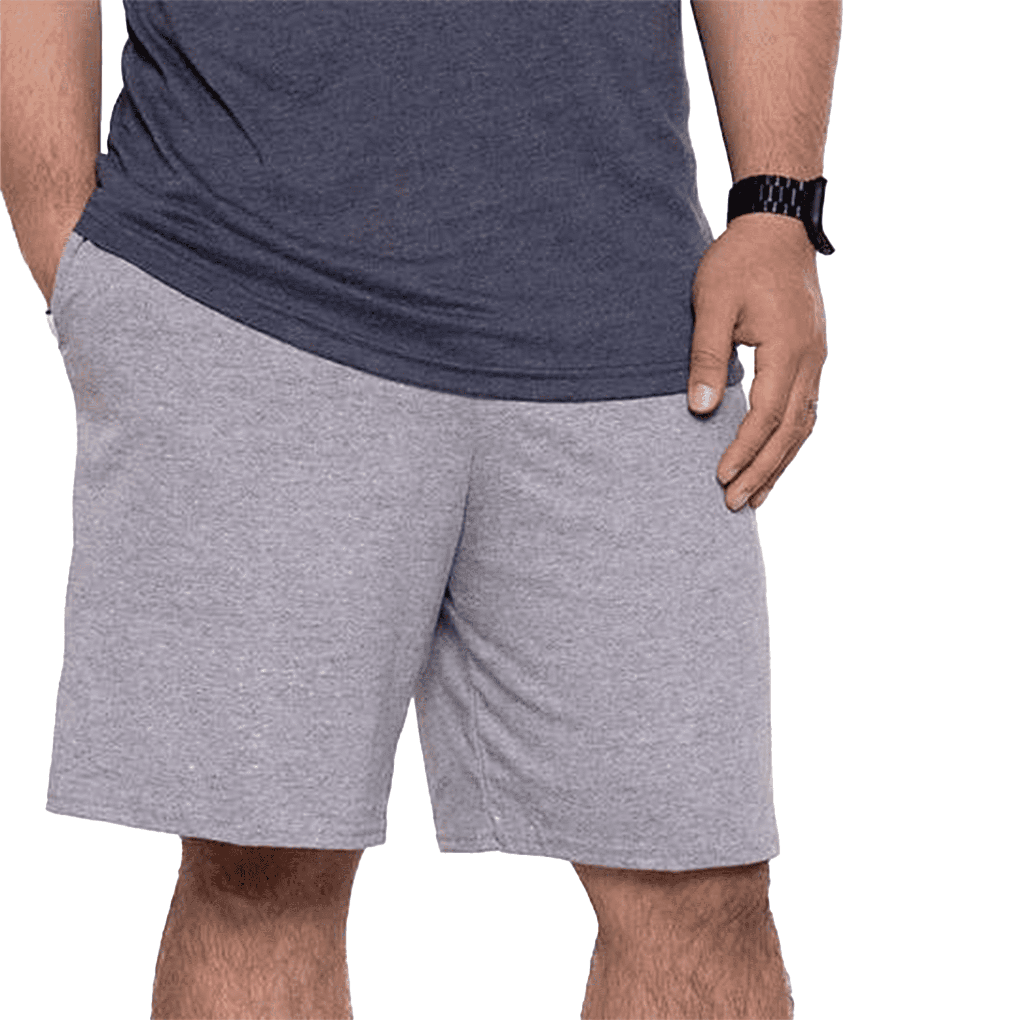 Men's Black Mesh 7" Shorts, Lightweight 4 Pack, Size S-2XL, 100 ...