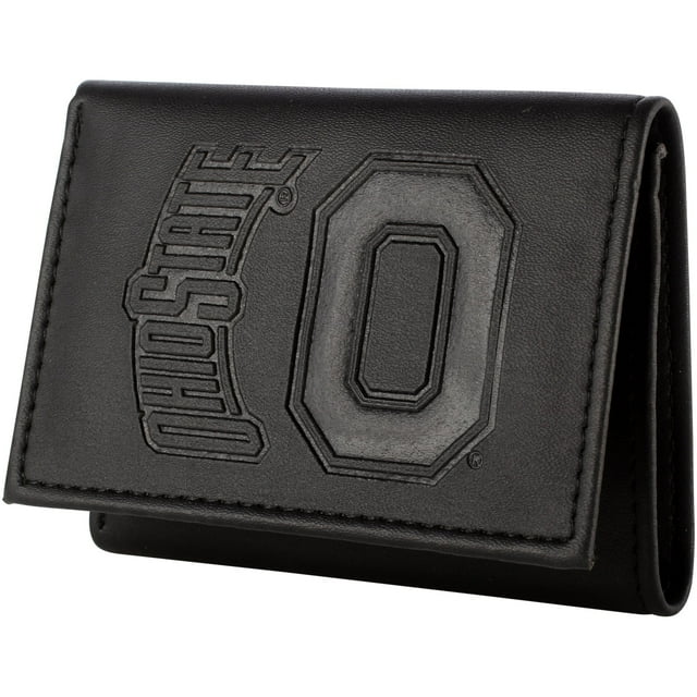 Evergreen Men's Ohio State Buckeyes Hybrid Wallet, Black, Genuine ...